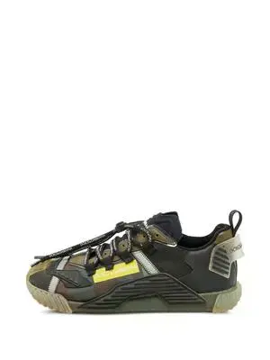 Dolce & Gabbana Camouflage Print Lace-up Sneakers