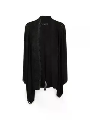ERMANNO SCERVINO Lace-trim Open-knit Stole