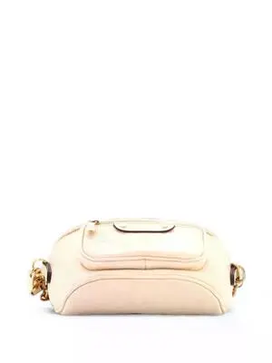 LOUIS VUITTON Bum Bag Monogram Empreinte Leather Mini Belt Bag - Neutrals
