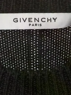 Givenchy Logo Intarsia Wool Sweater