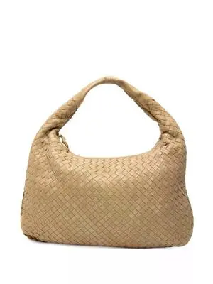 Bottega Veneta 2007 Small Nappa Intrecciato Veneta Hobo Bag - Neutrals
