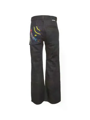 Jacquemus Le De Nîmes Bordado Straight-leg Jeans