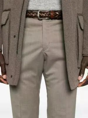 BRIGLIA 1949 Pressed-crease Tailored Trousers