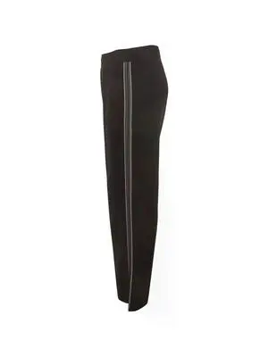 Prada Side Stripe Knit Trousers