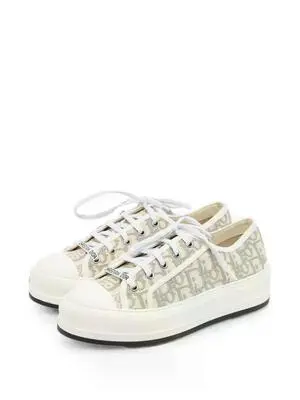 Dior Walk'n' Oblique Jacquard Sneakers - Neutrals