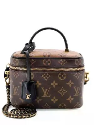 LOUIS VUITTON Vanity Satchel Pm - Brown