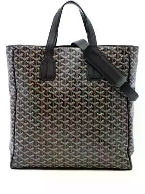 Goyard 2022 Goyardine Voltaire Satchel - Black