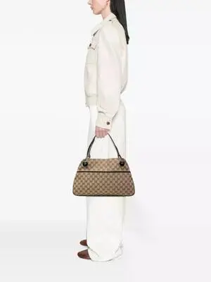 Gucci Gg Canvas Eclipse Shoulder Bag