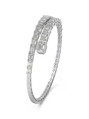 SOLO FOR DIAMONDS Diamond-embellished Wrap Bracelet