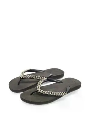 GIUSEPPE ZANOTTI Florida Chain-link Flip-flops