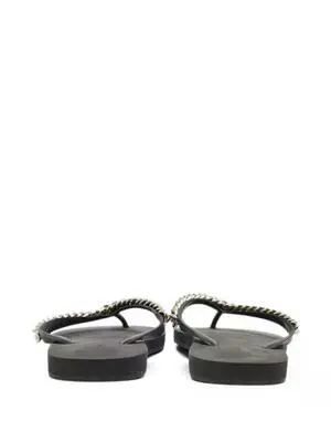 GIUSEPPE ZANOTTI Florida Chain-link Flip-flops