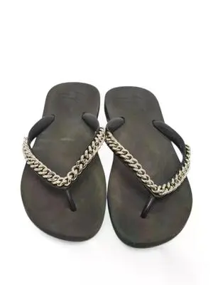 GIUSEPPE ZANOTTI Florida Chain-link Flip-flops