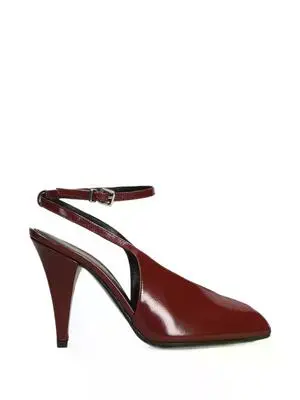 CHANTAL Buckle-fastening Peep-toe Pumps