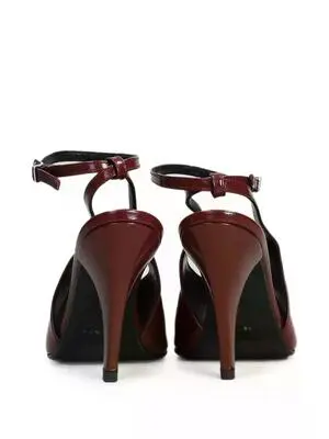 CHANTAL Buckle-fastening Peep-toe Pumps