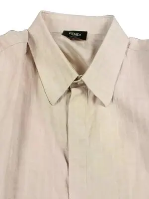 Fendi 2000s Zucca Patterned Shirt