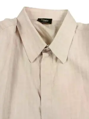 Fendi 2000s Zucca Patterned Shirt