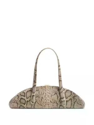 MUGLER Snake Lua Bag - Neutrals