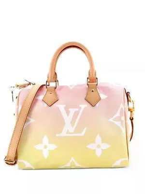 LOUIS VUITTON Speedy Bandouliere Bag By The Pool Monogram Giant 25 Satchel Multicolour
