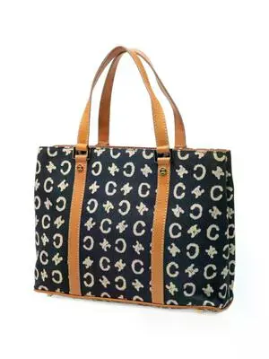 Celine 2000 C Macadam Denim Handbag