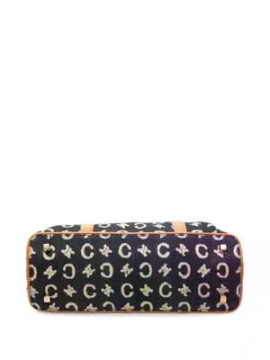 Celine 2000 C Macadam Denim Handbag