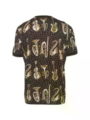 Dolce & Gabbana Musical-instrument-print T-shirt