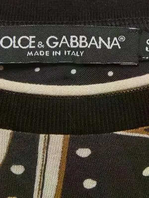 Dolce & Gabbana Musical-instrument-print T-shirt