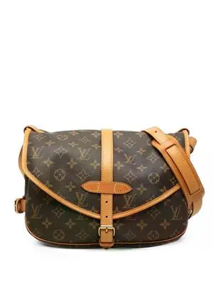 LOUIS VUITTON Monogram Saumur 30 Crossbody Bag