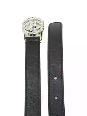 Gucci Interlocking G Crystal Belt
