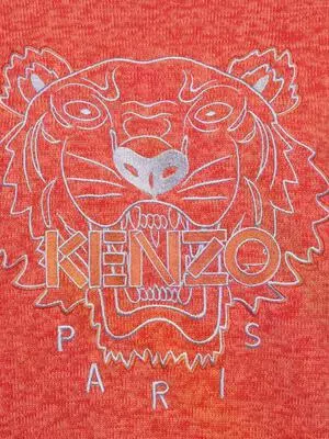 Kenzo Tiger Embroidered Crew Neck Sweater