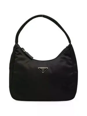 Prada 2000-2013 Mini Tessuto Sport Shoulder Bag - Black