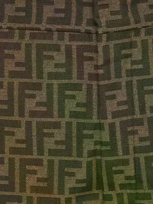 Fendi Ff Monogram Jacquard Shorts