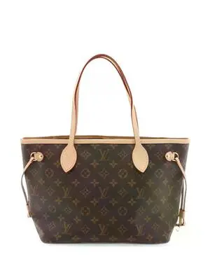 LOUIS VUITTON 2021-2026 Monogram Neverfull Pm Tote Bag - Brown