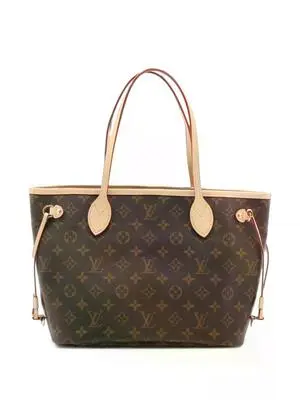 LOUIS VUITTON 2021-2026 Monogram Neverfull Pm Tote Bag - Brown