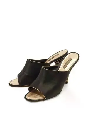 LOUIS VUITTON Embellished Open-toe Heeled Sandals