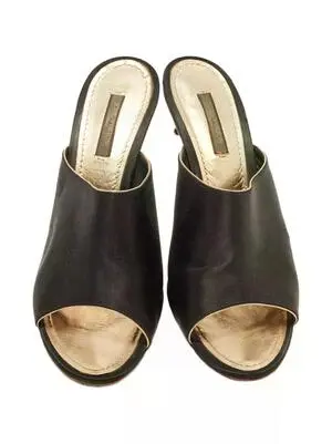 LOUIS VUITTON Embellished Open-toe Heeled Sandals