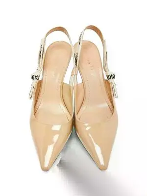 Dior J'adior Slingback Heeled Pumps - Neutrals