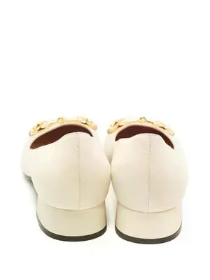Gucci Horsebit Leather Ballet Flats