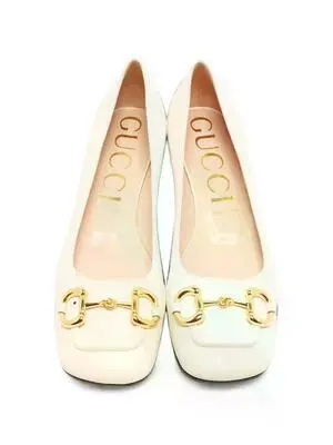 Gucci Horsebit Leather Ballet Flats