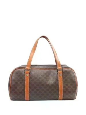 Celine Macadam Handbag - Brown