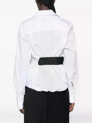 Imperial Belted Gathered Shirt