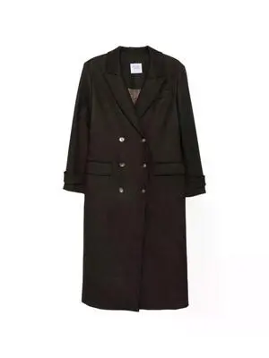 LE SULLY STUDIO Double-breasted Peak-lapel Coat