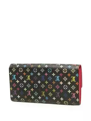 LOUIS VUITTON 2010 Monogram Multicolore Sarah Wallet Long Wallets