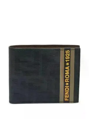 Fendi 2013 Zucca Bifold Wallet - Black