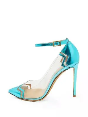 NICHOLAS KIRKWOOD Chevron Pattern Stiletto Pumps