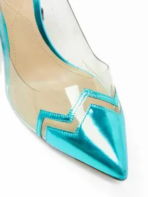 NICHOLAS KIRKWOOD Chevron Pattern Stiletto Pumps