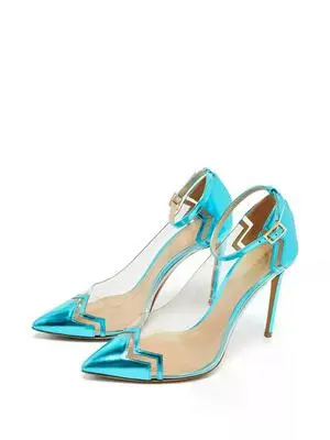 NICHOLAS KIRKWOOD Chevron Pattern Stiletto Pumps