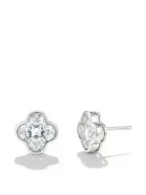 DI VOLPE Trifoglio Sapphire Earrings