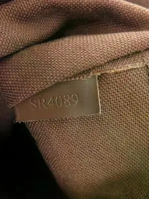 LOUIS VUITTON Damier Ebene Brooklyn Pm Crossbody Bag