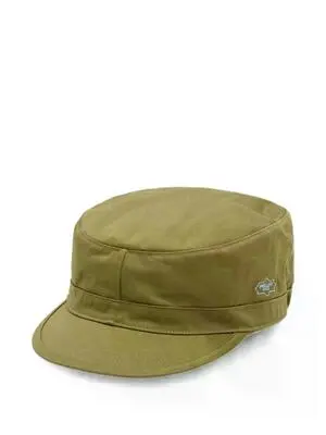 Undercover Elasticated-trim Flat-top Cap - Green
