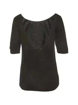 Hermès Knit Low-back Top